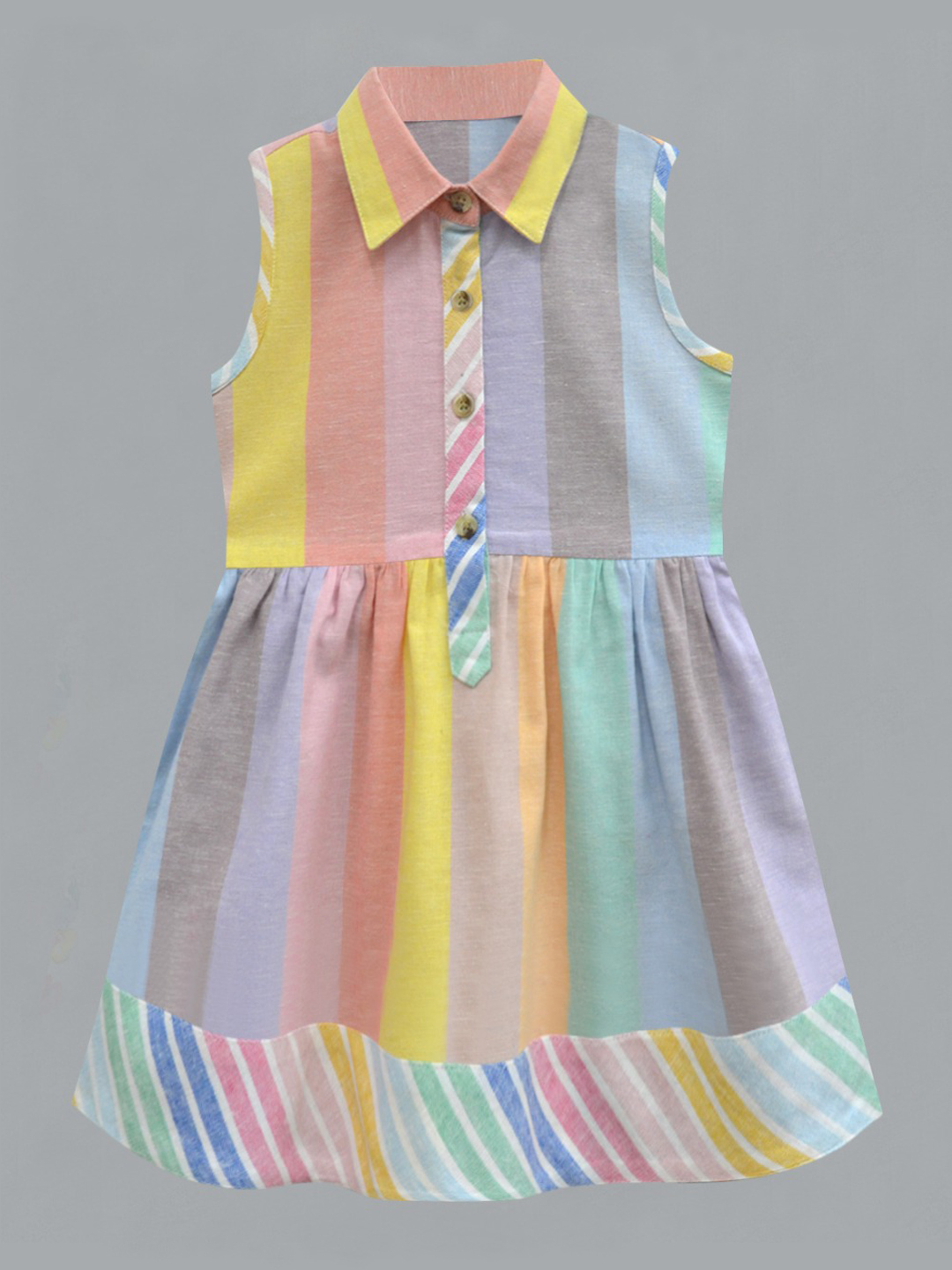 Girl's Caroline Shirt Dress - A.T.U.N.